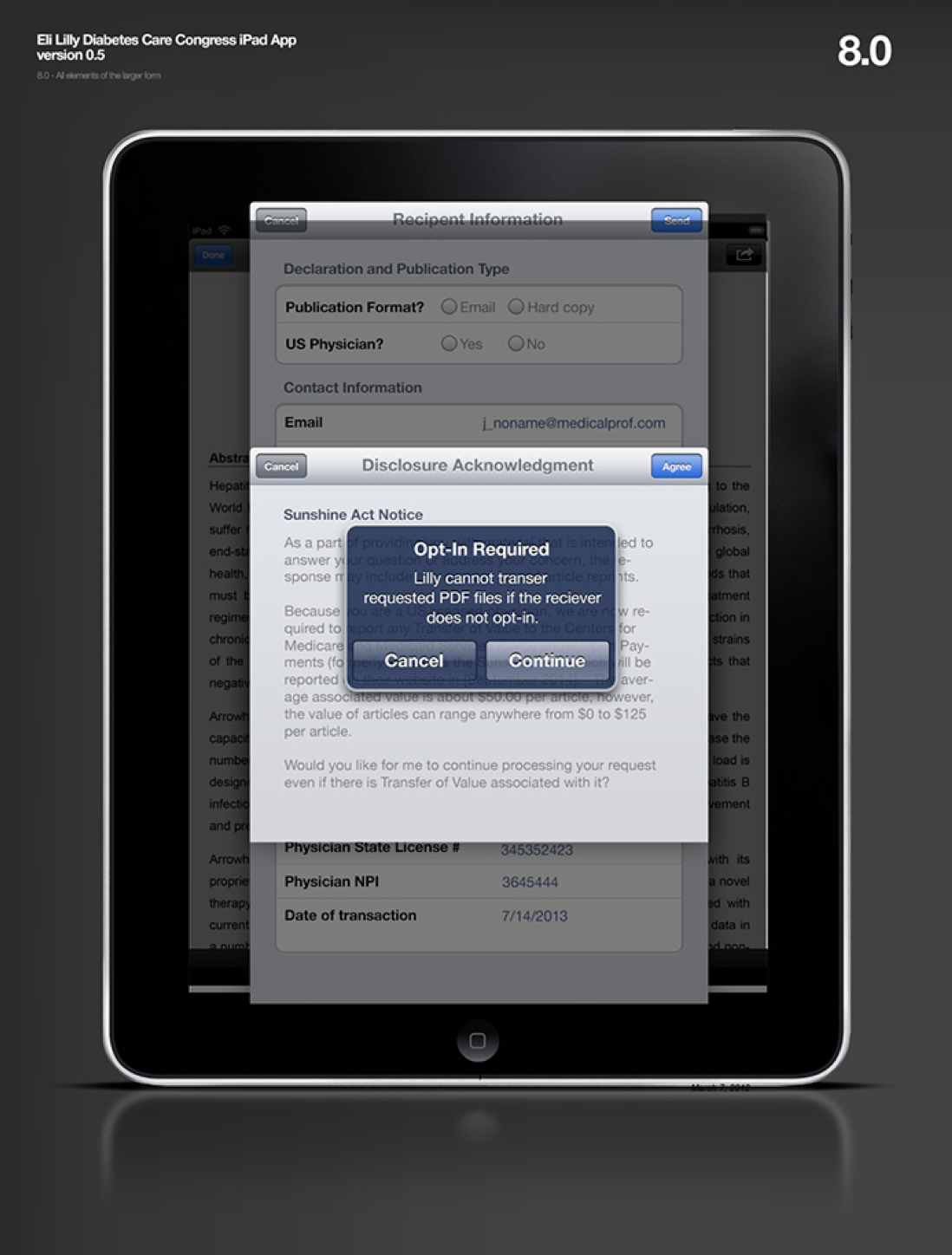 iPad Application – JVS